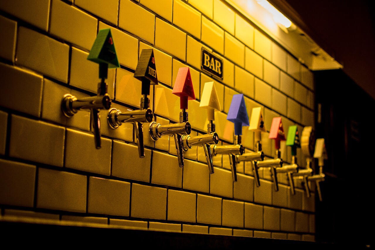 STL file PRISMA - Beer Tap Handle 🍺・3D print design to download・Cults