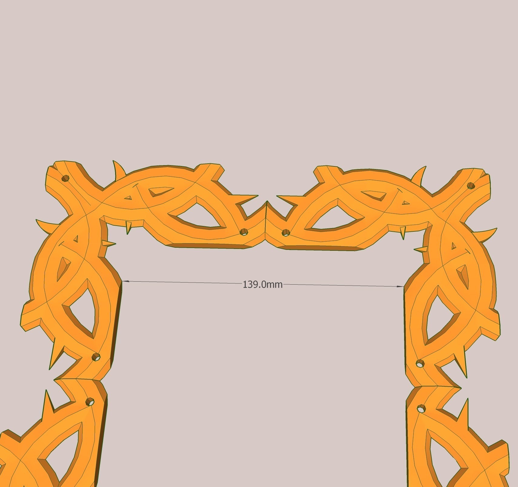 Free STL file set for square frame・Model to download and 3D print・Cults