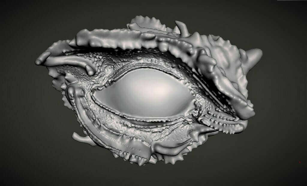 Free 3D file Dragon eye 🐉・3D printing design to download・Cults