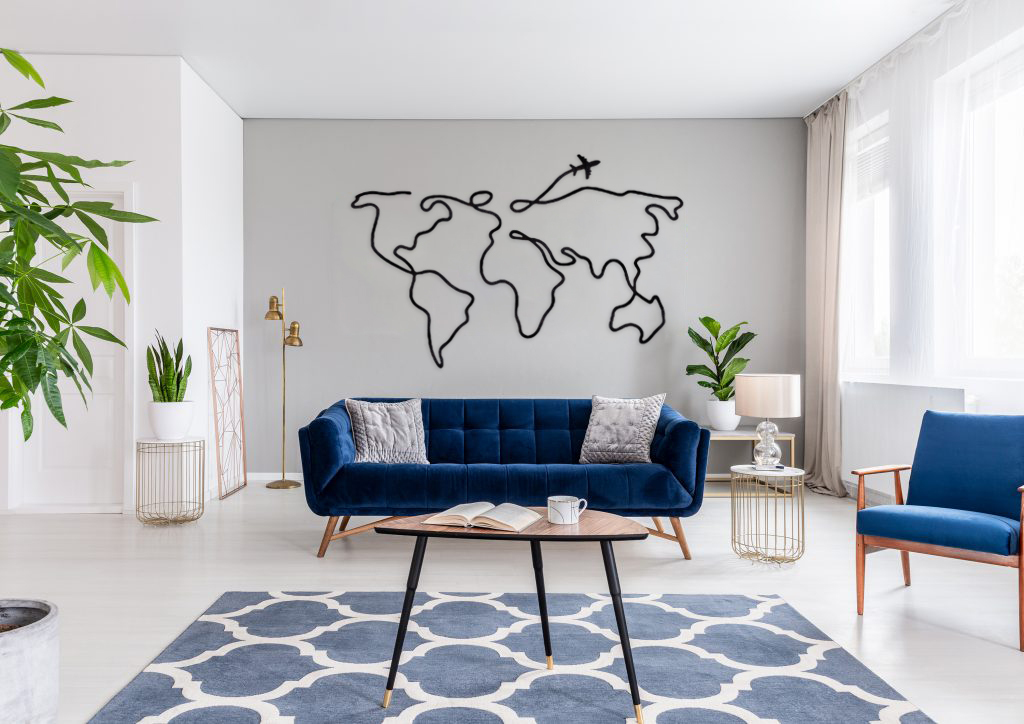 Free STL file WORLD MAP (Decorative Wall) 🗺️・Design to download and 3D ...