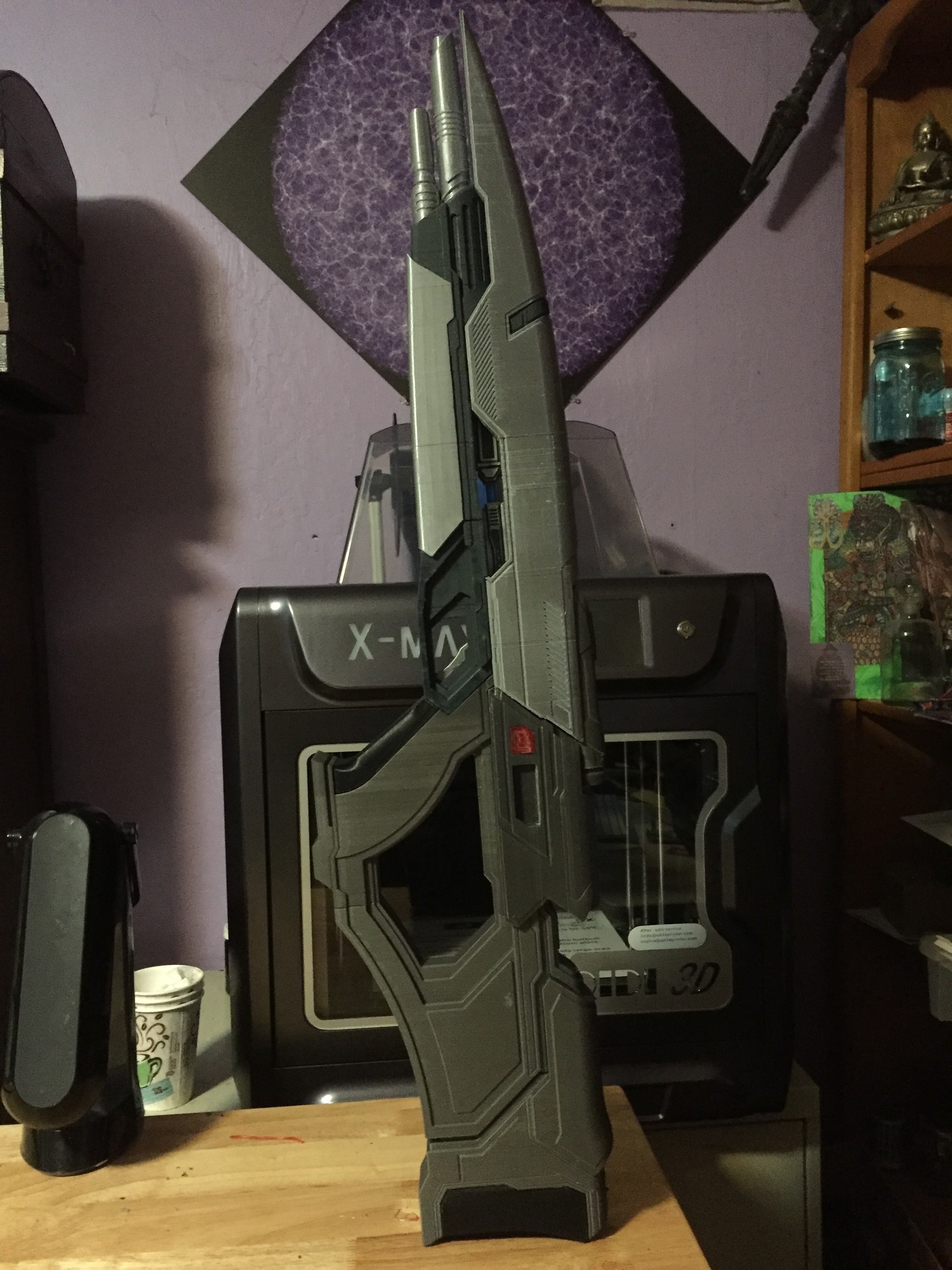 3D printed Phaser rifle from the movie Star Trek Into Darkness 2013 ...