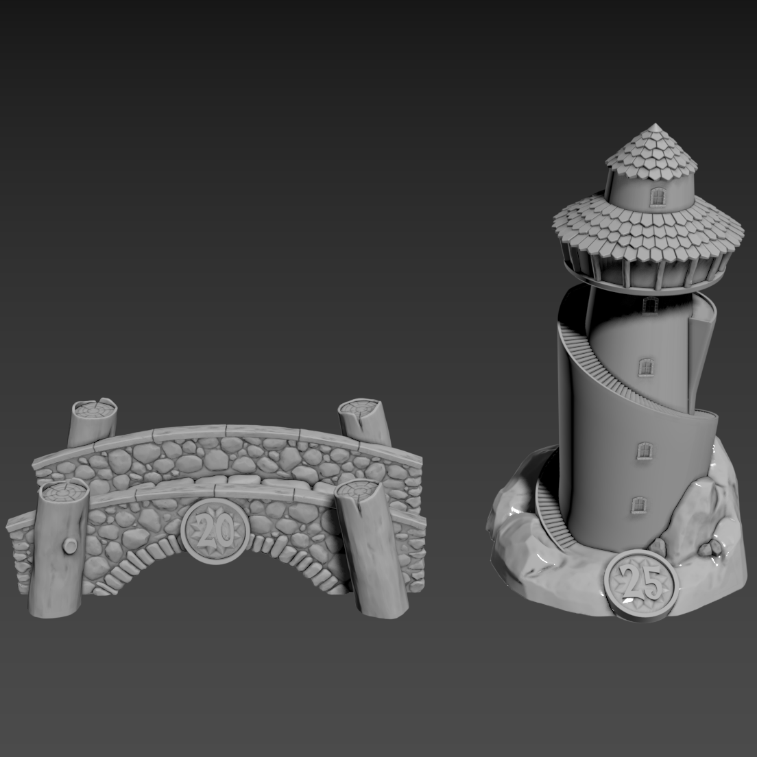 STL file Everdell Pearlbrook Wonders・3D print design to download・Cults