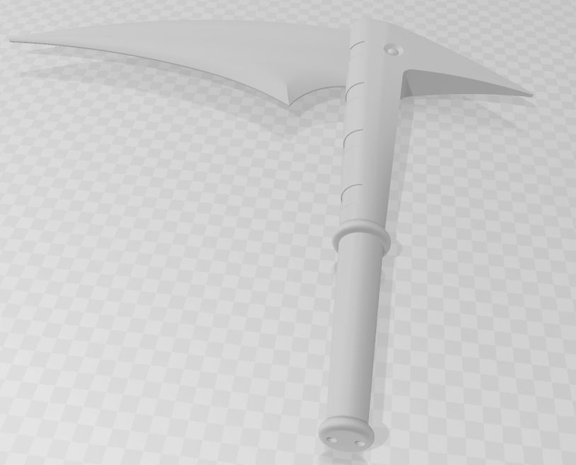 3D file Soul eater - black star scythe weapon・3D print design to ...