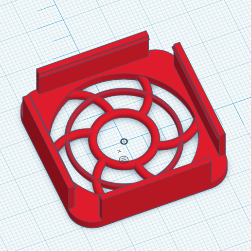 Download free STL files Snap on fan cover for 4040 fan (40x40x10) ・ Cults