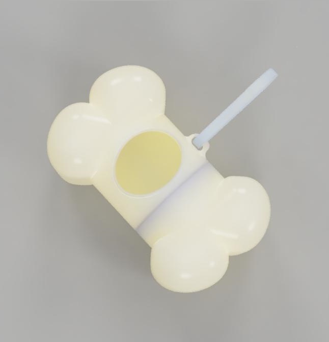 STL file Dog Poop Bags Holder・3D printable design to download・Cults