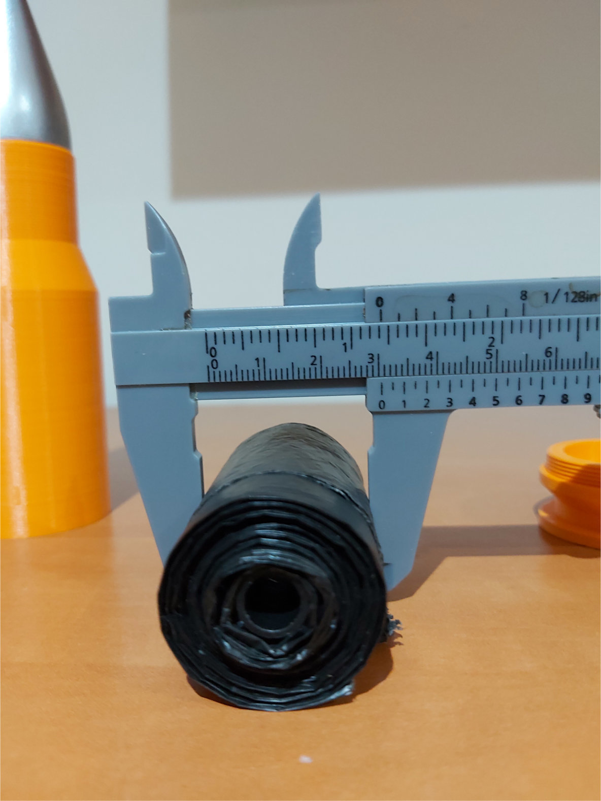 STL file Rifle Bullet - Dog Poop Bag Roll Holder・3D print model to ...