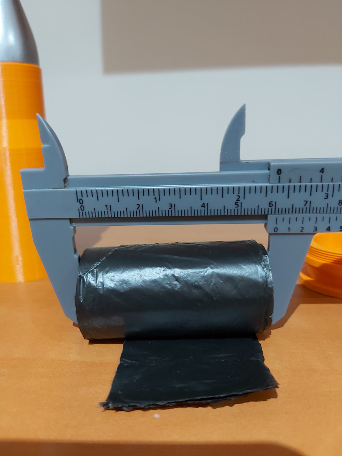 STL file Rifle Bullet - Dog Poop Bag Roll Holder・3D print model to ...