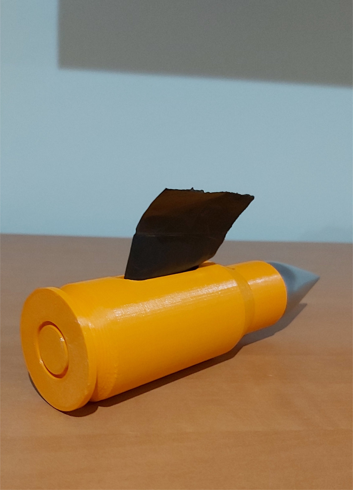 STL file Rifle Bullet - Dog Poop Bag Roll Holder・3D print model to ...
