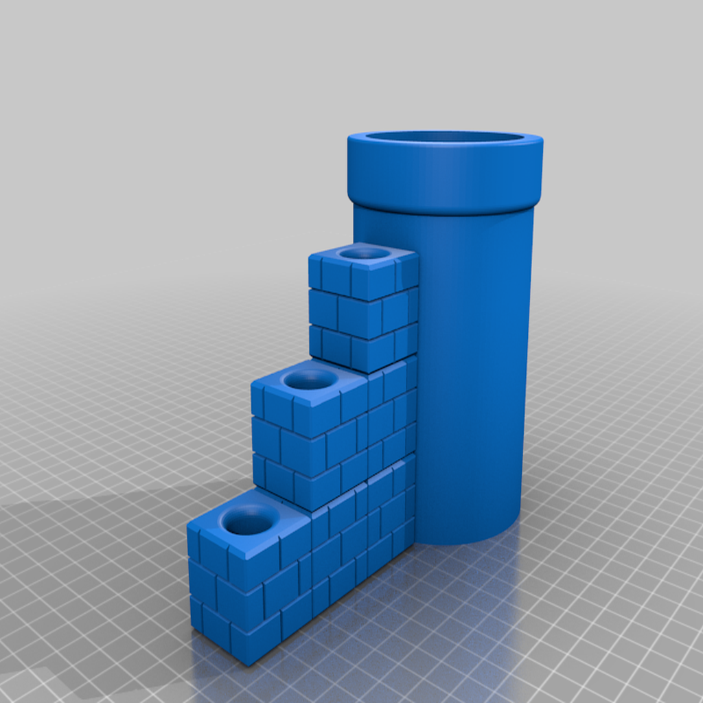 Free STL file Warp Pipe Pen Holder・Design to download and 3D print・Cults