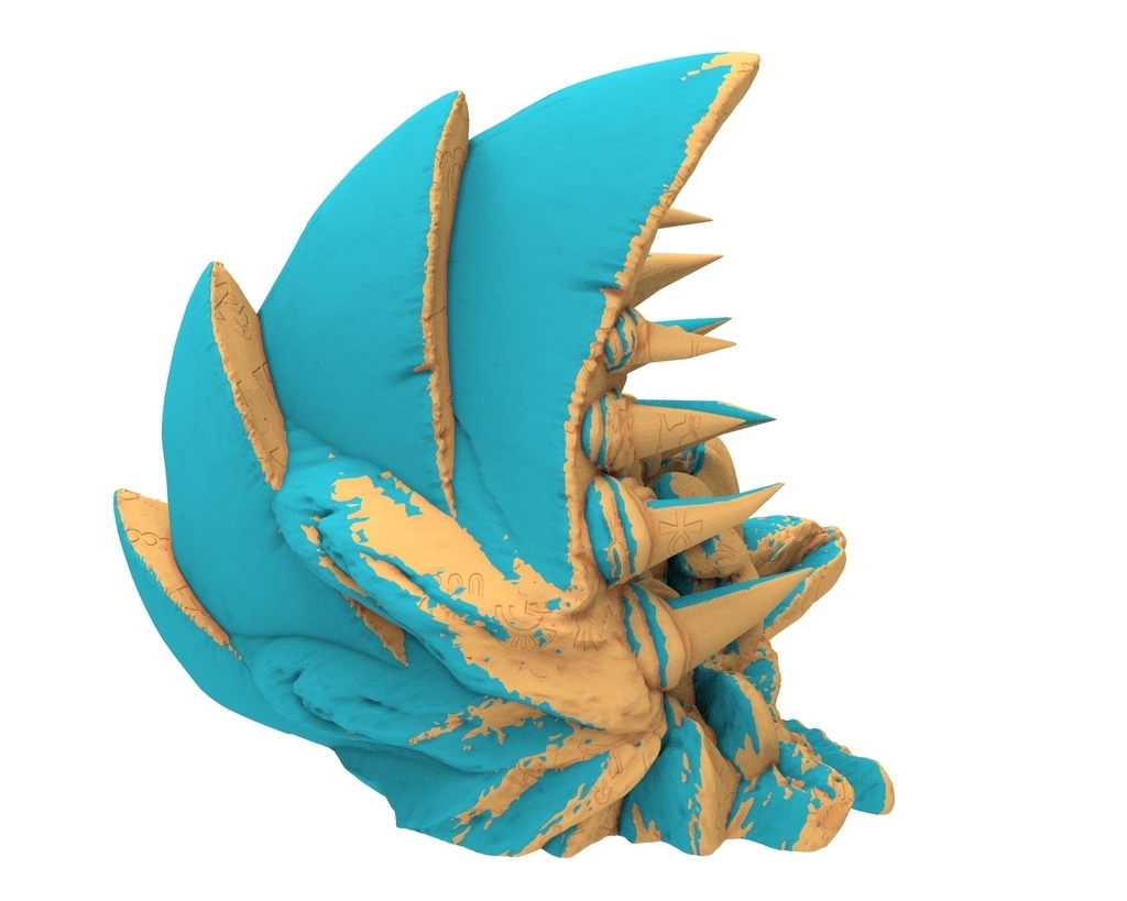 Free STL file Fukai, Alien hive terrain, playable with 40k tyranid ...