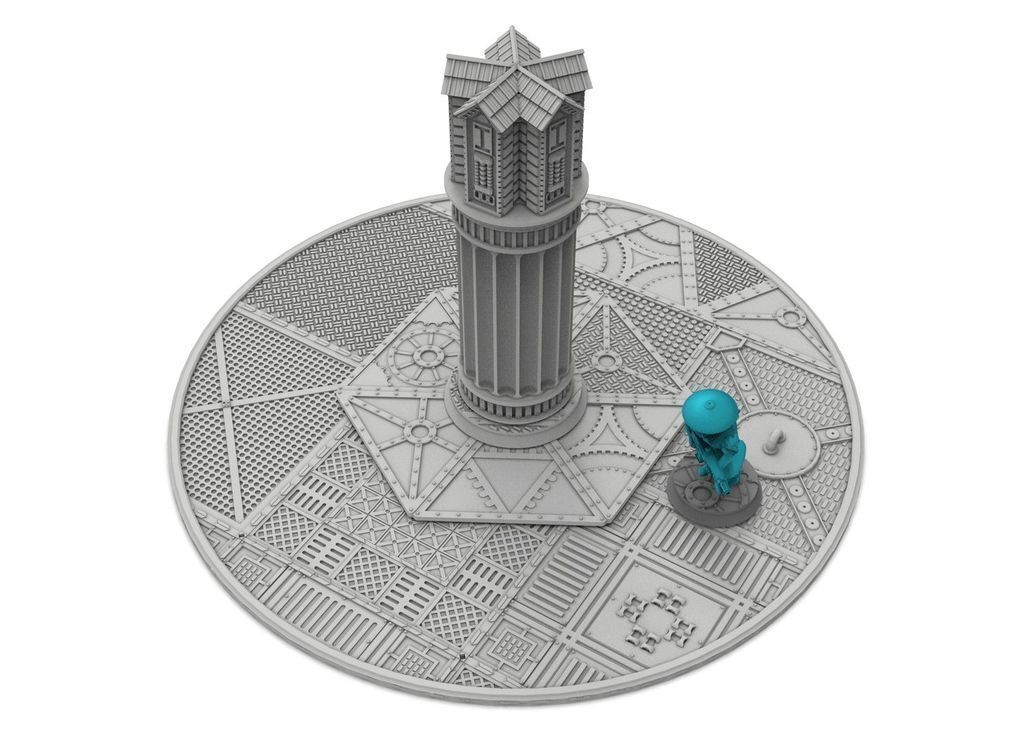 Free STL file New objective markers x6 & zone, 40mm + 3", Damocles ...