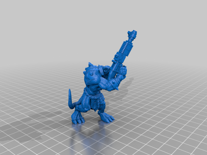 Free 3D file Giant Rat Shooter, futuristic Plague bringer・Model to ...