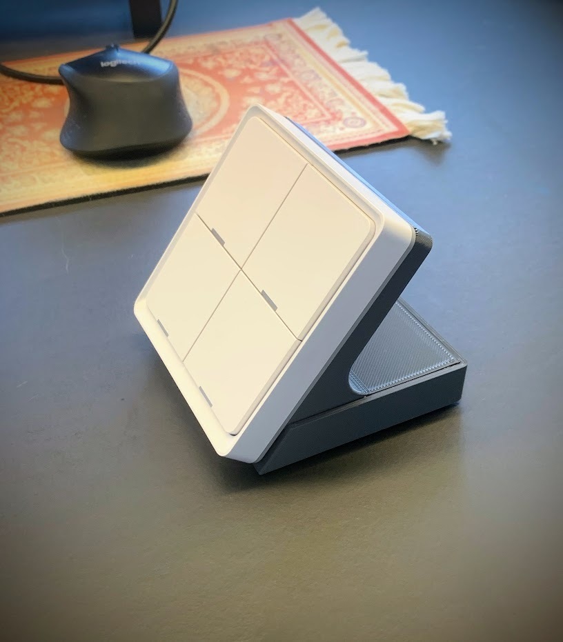 Free 3D file ZigBee 4 gang button Stand・3D printing model to download・Cults