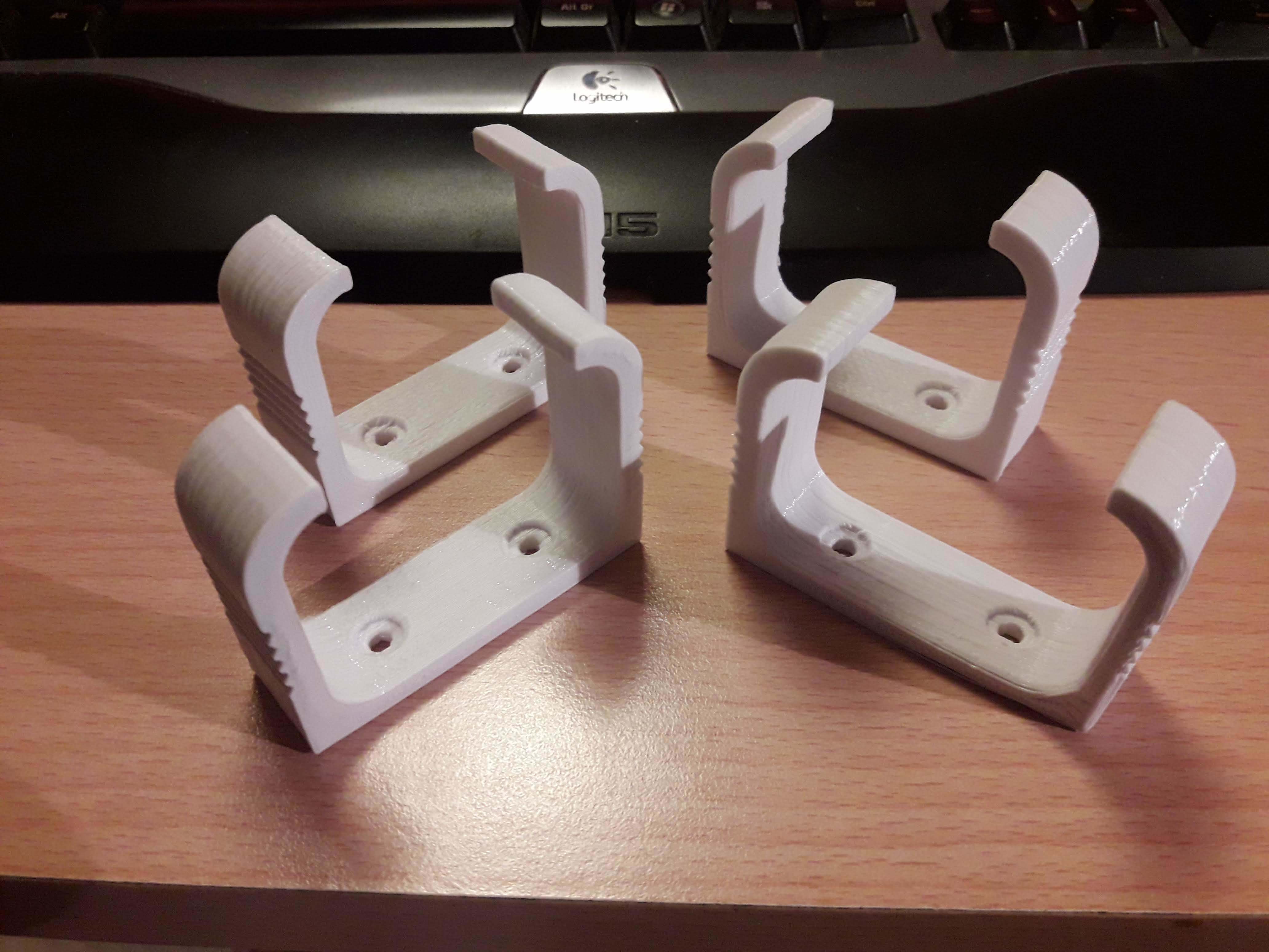 STL file Multiple Socket Outlet wall holder・3D print design to download ...