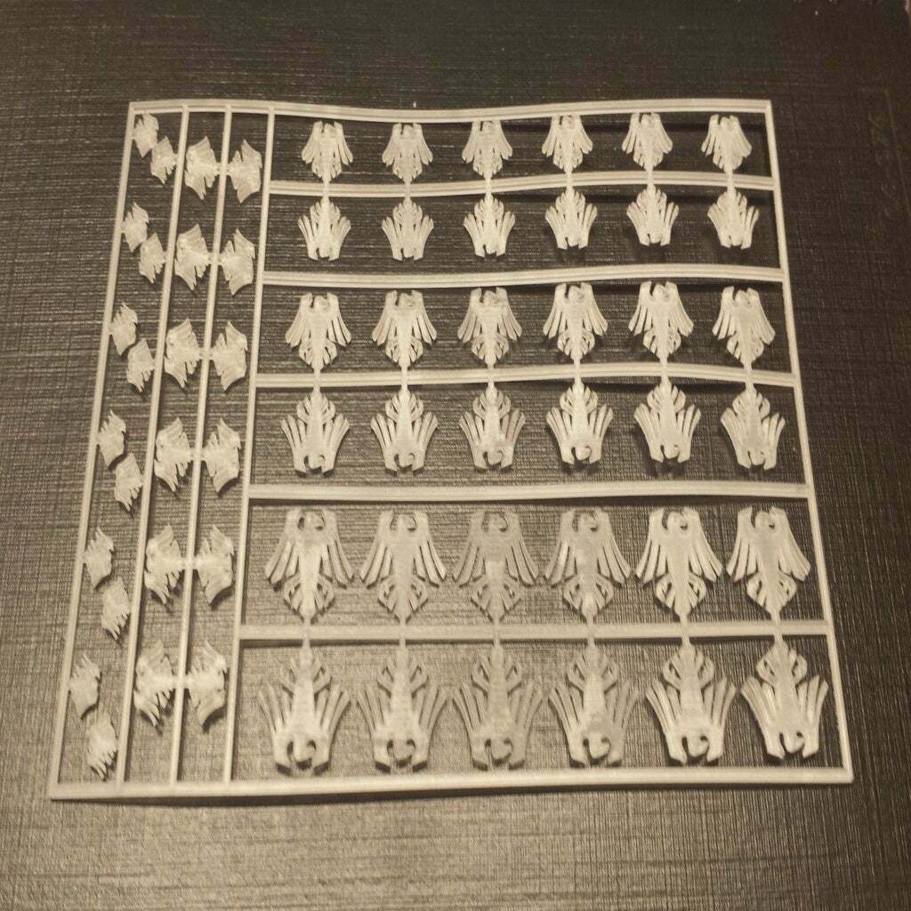 Free STL file Raven guard symbol sprue・3D print design to download・Cults