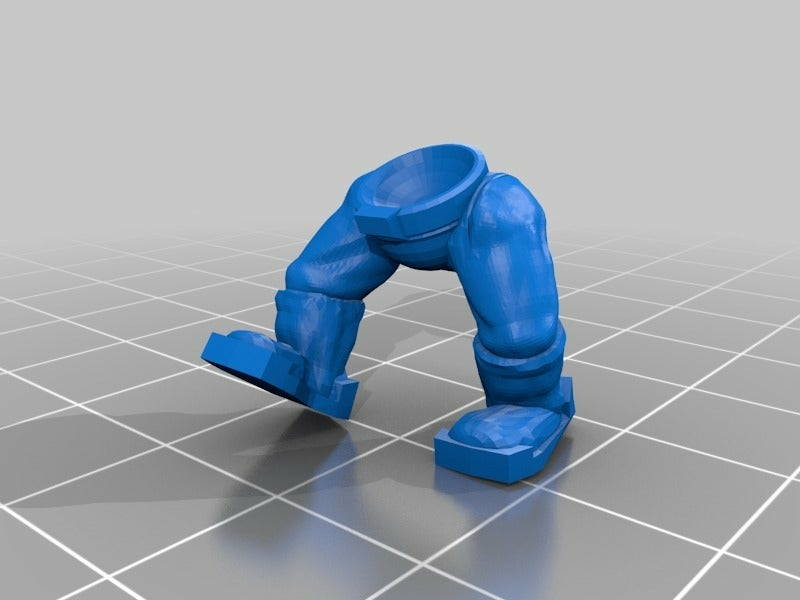 Free STL file Ork boy legs 👦・Design to download and 3D print・Cults