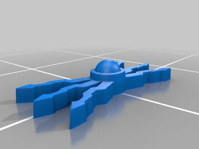 Бесплатный STL файл custodes chest symbol・Модель для загрузки и 3D ...