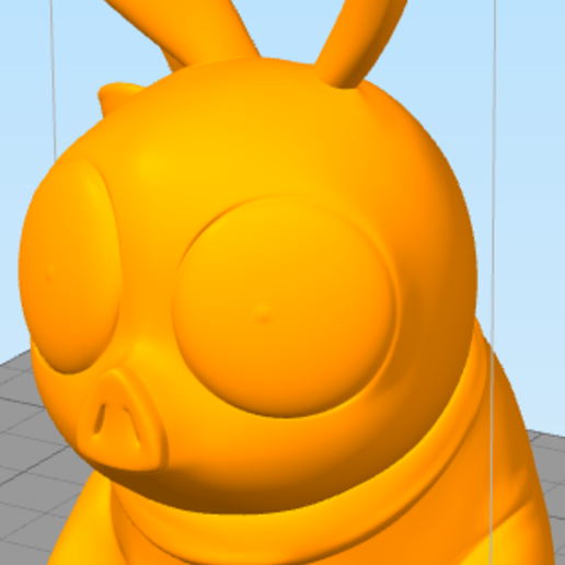 Download OBJ file P Chan Surprise • 3D printable model ・ Cults