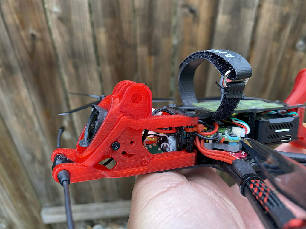 Free 3D file Rekon 5 HD - DJI O3 - Camera and Antenna Mount・3D printer ...