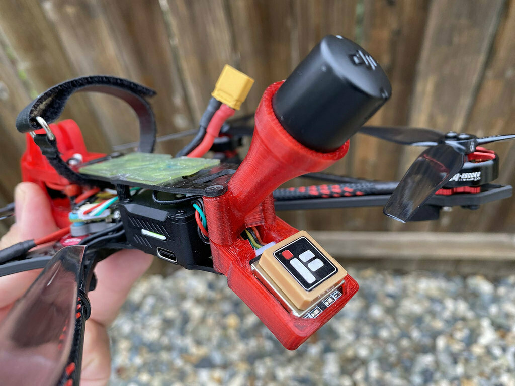 Free 3D file Rekon 5 HD - DJI O3 - Camera and Antenna Mount・3D printer ...