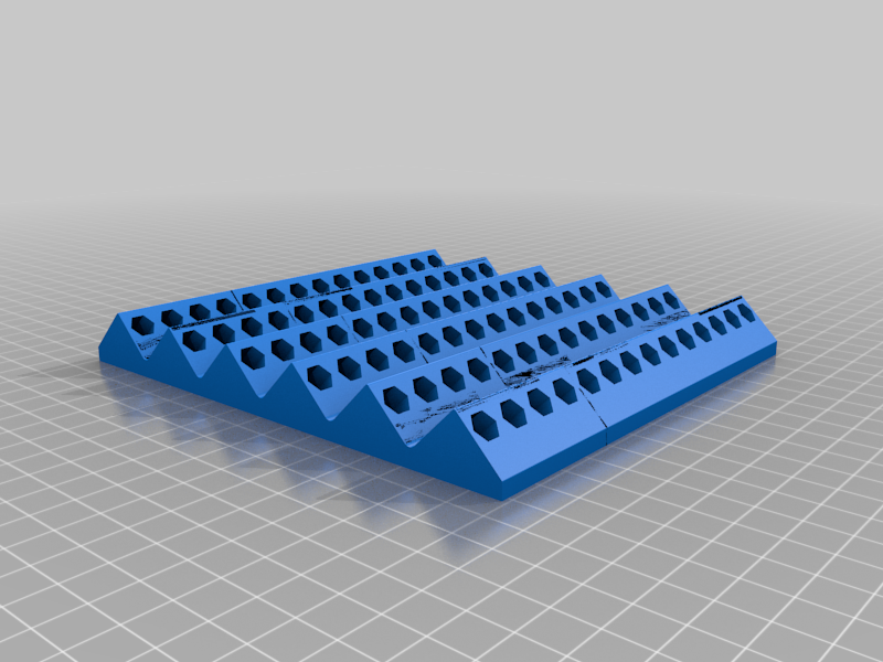 Free 3D file Hex Bit Organizer - Angled 📦・3D printable model to ...