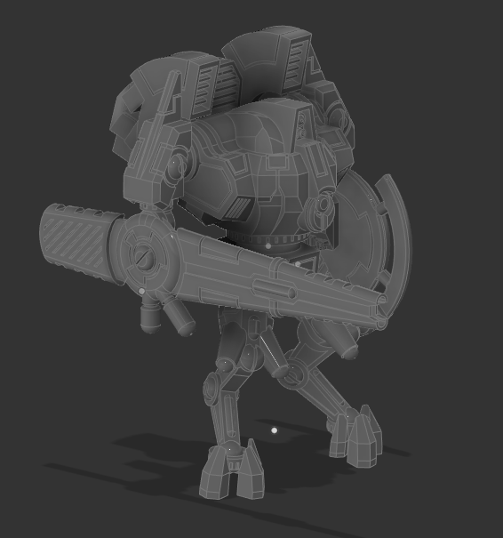 3D file Hazardous Mech Commander・3D printer design to download・Cults
