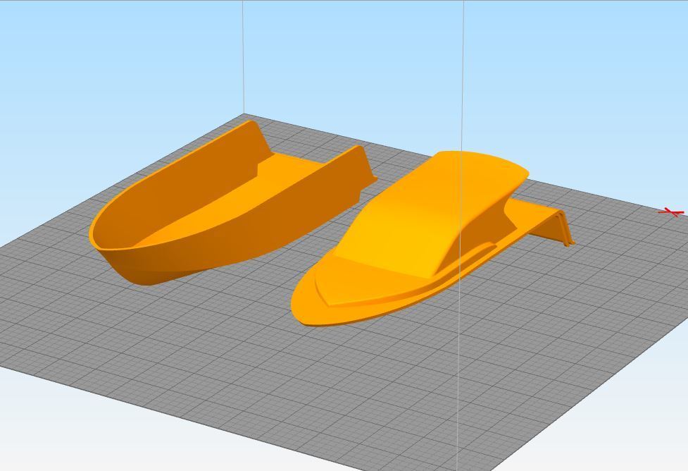 STL file RC boat・3D printer model to download・Cults