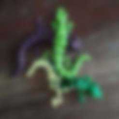 Download free STL file Articulated Lizard v2 • Model to 3D print ・ Cults