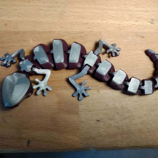 Download free STL file Articulated Lizard v2 • Model to 3D print ・ Cults