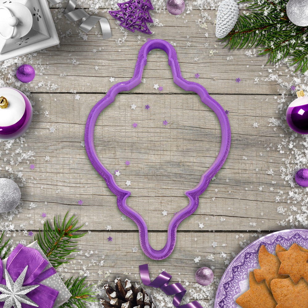 STL file Christmas ornaments cookie cutter・3D printing design to ...