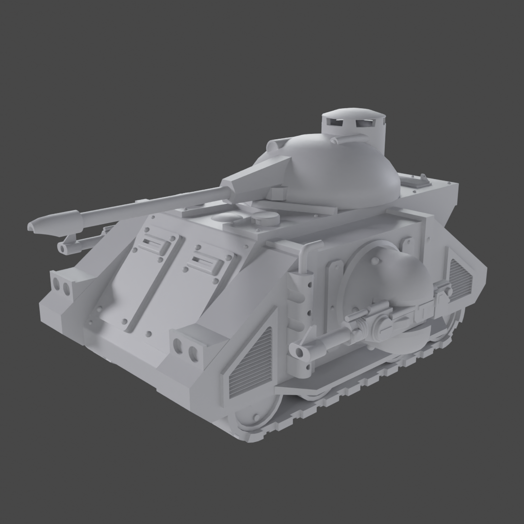 Free STL file Old Style Space APC Tank 👴・Template to download and 3D ...