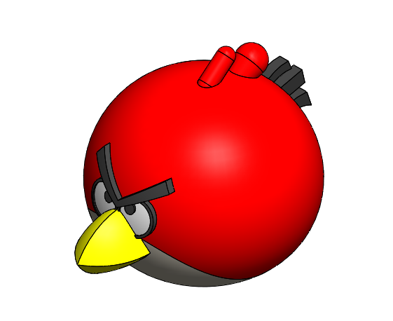 Free STL file Angry Bird 😡・3D printable object to download・Cults