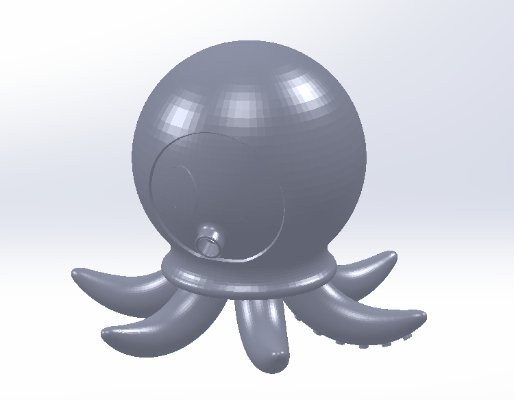 Free STL file Octopus・3D printing idea to download・Cults