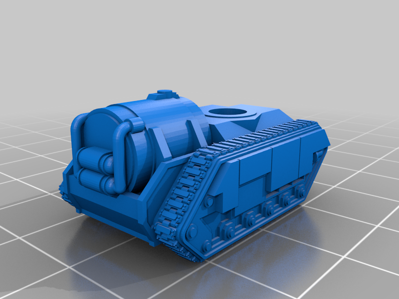 Free STL file Tiny Tank Infantry Support 🪖・3D print design to download ...