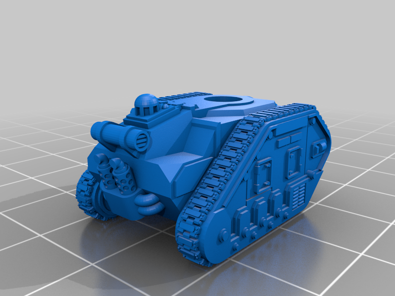 Free STL file Tiny Tank MBT 🪖・3D printing idea to download・Cults