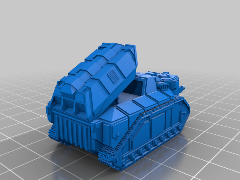 Free STL file Tiny Bigger Tank Artillery 🪖・3D printing design to ...