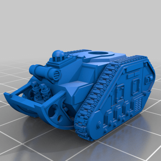 Download free STL file Tiny Tank MBT • Design to 3D print ・ Cults