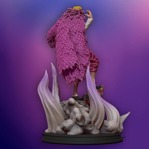 Download 3D printing templates Donquixote Doflamingo 3d print statue ...