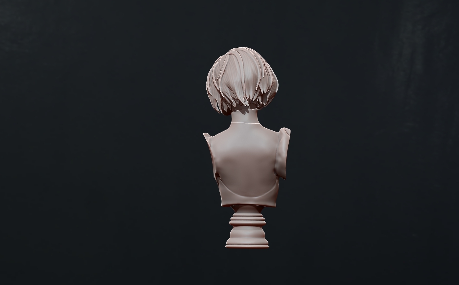 3D file 2B - nier automata - 3d print bust 👤・3D printable model to ...
