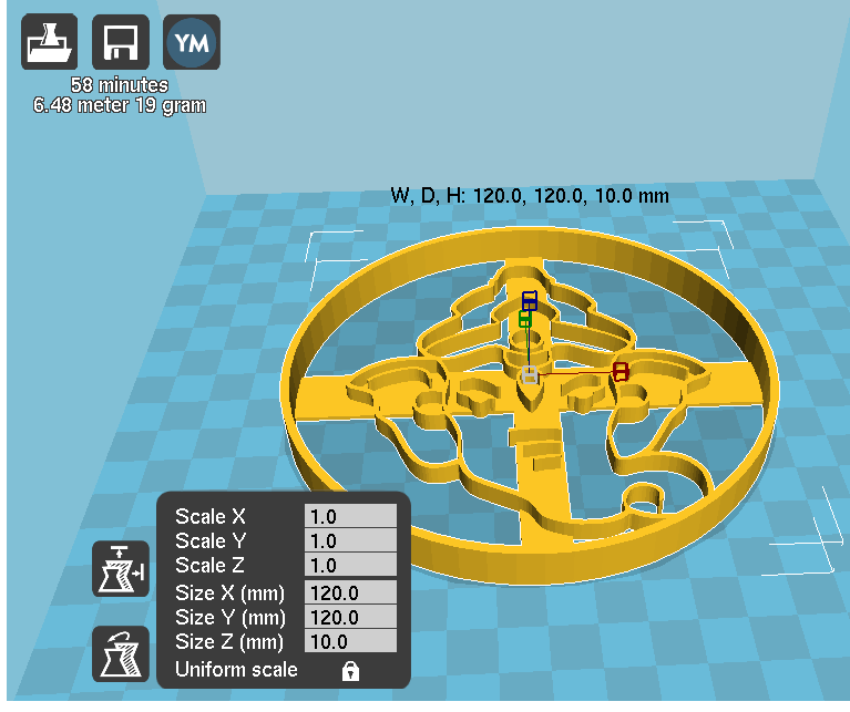 STL file Ganesha cookie cutter・3D print design to download・Cults