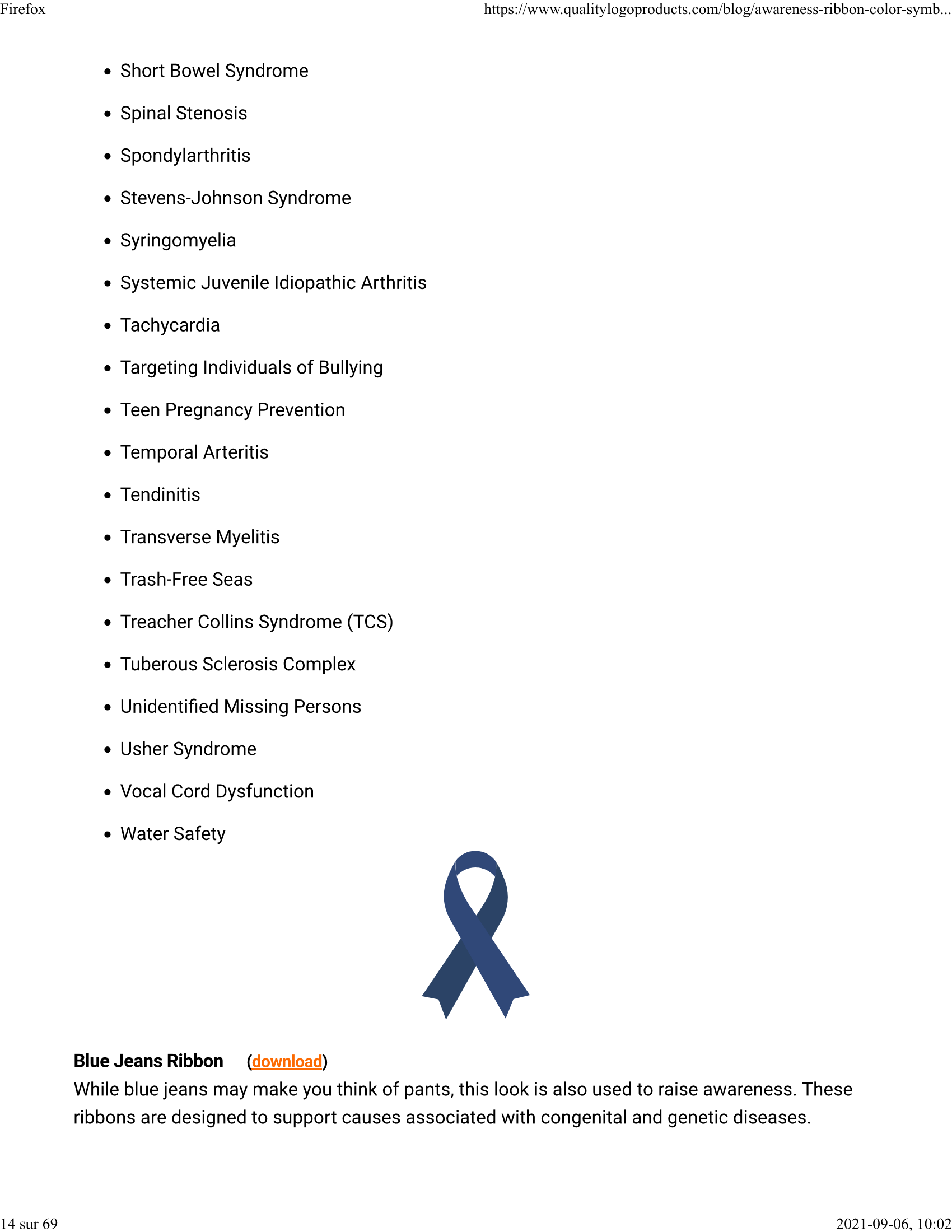 Awareness Ribbons Meanings