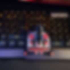 Download STL file Keyboard arrow keys KEYSTICK gaming joystick • 3D ...