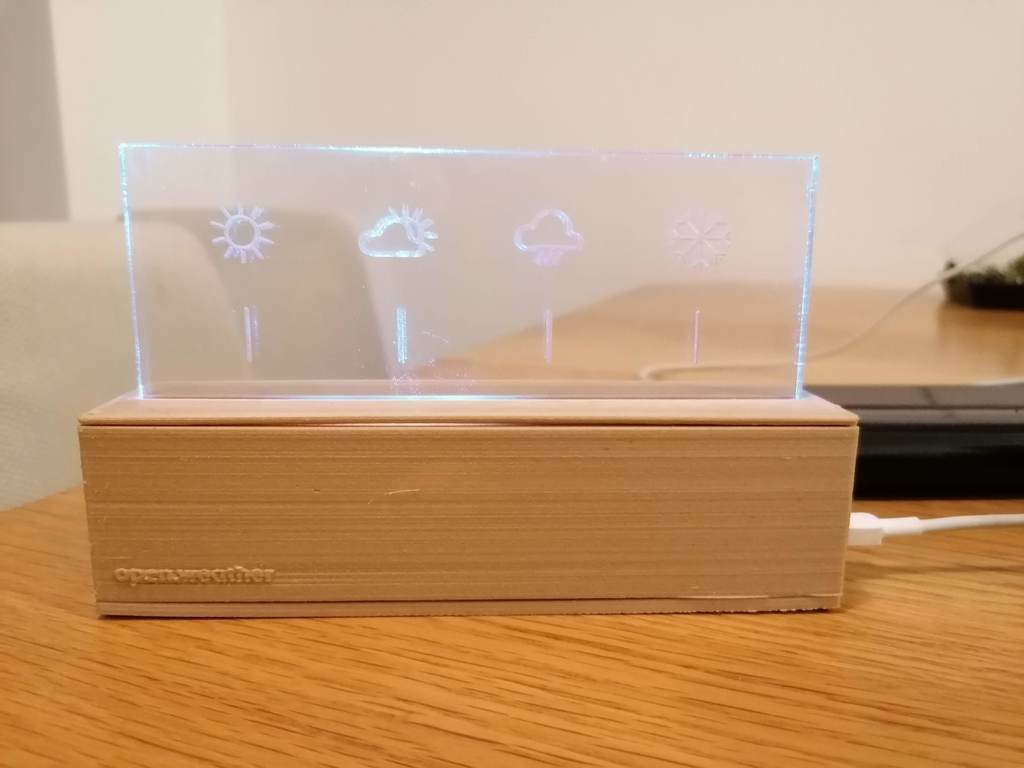 Free 3D file open.Weather - DIY Weatherstation with ESP8266・Model to ...