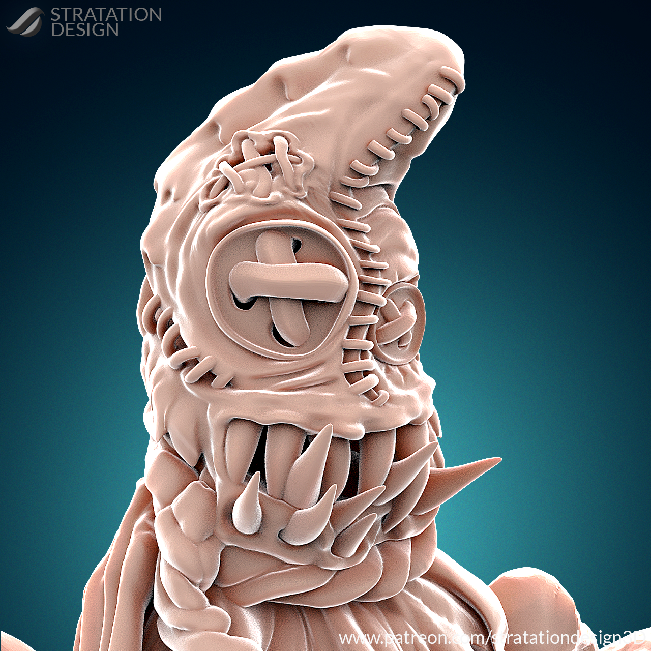 STL file The Evil Scarecrow 🎃・3D printable model to download・Cults