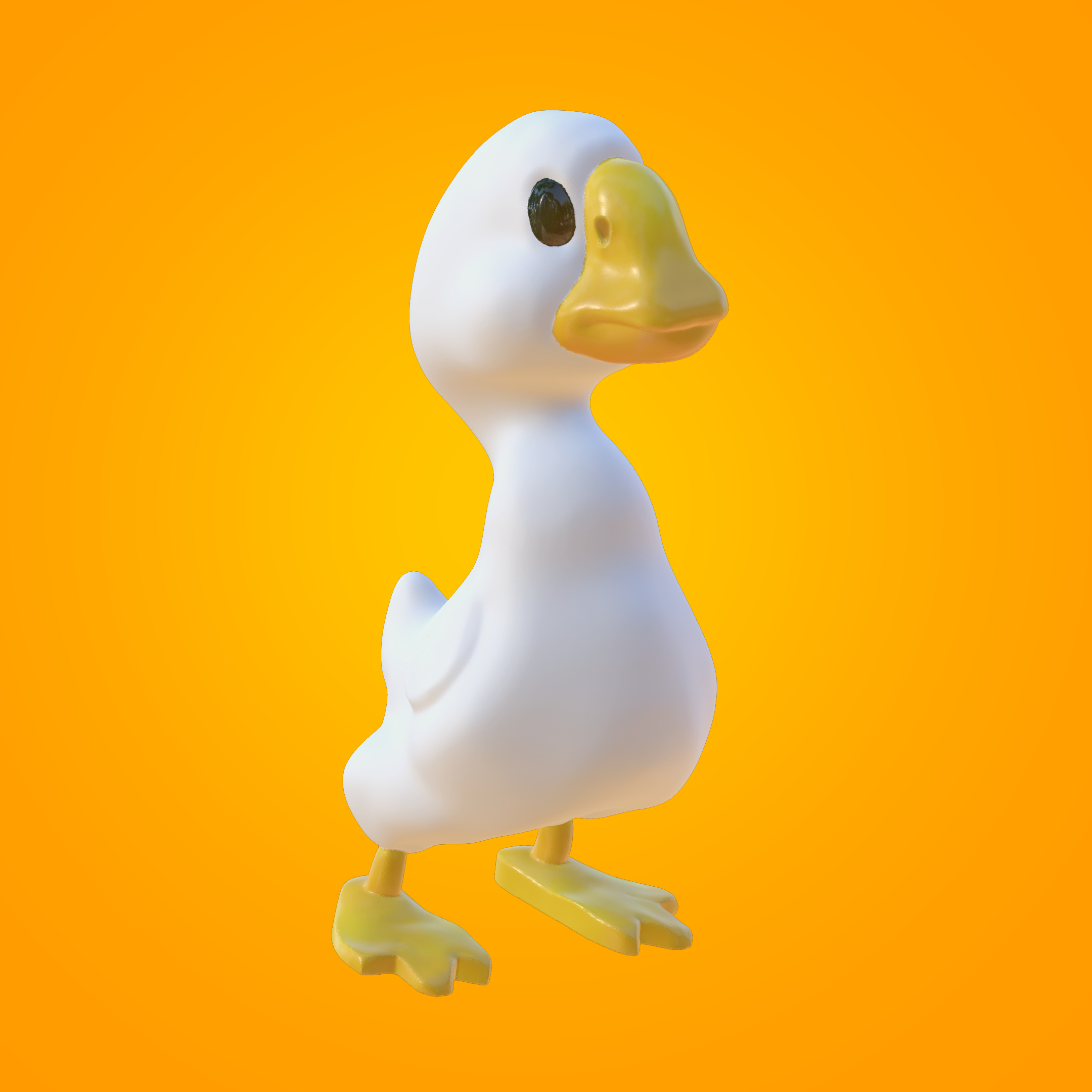 Free STL file Little goose・Model to download and 3D print・Cults