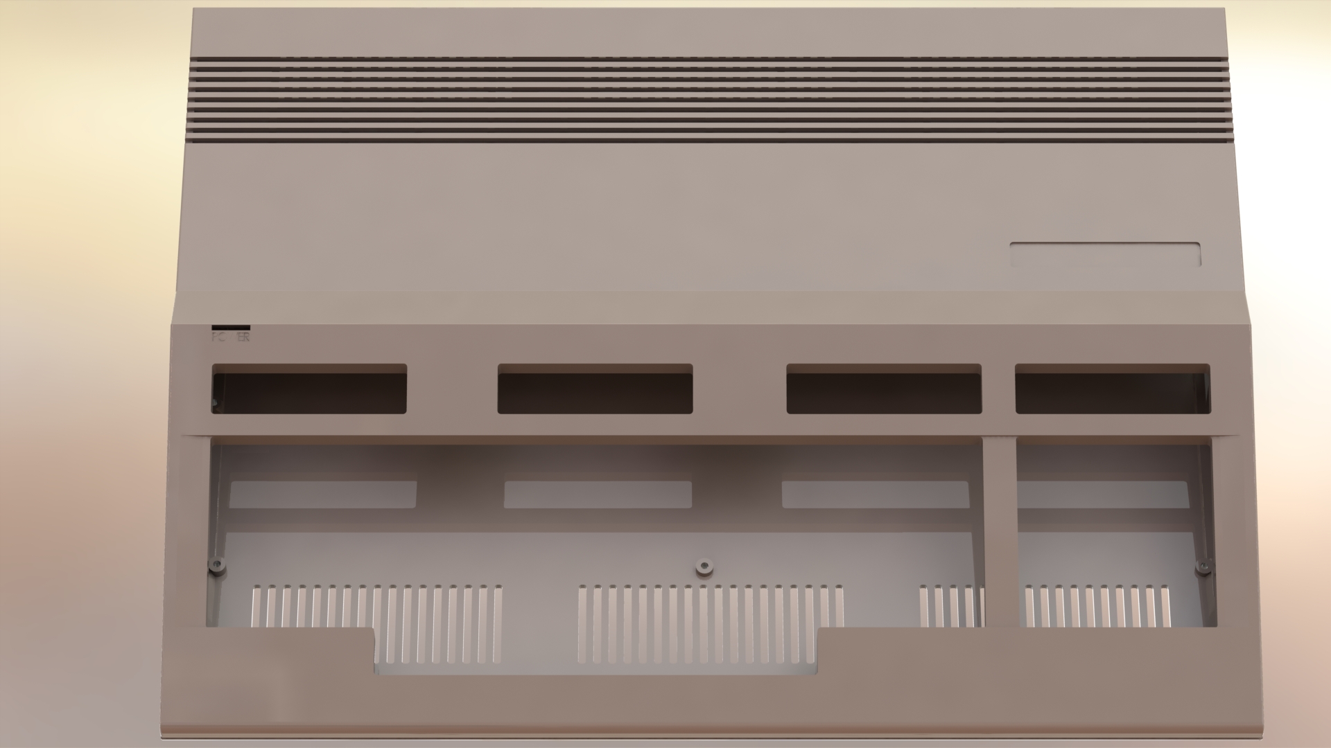 STL file Commodore 128 case 3d print model・3D printer design to ...