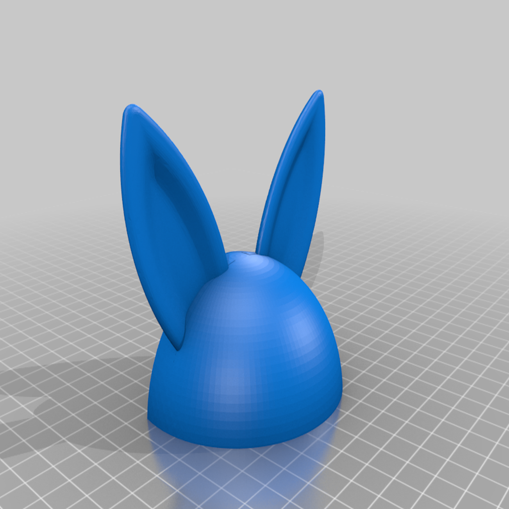 Free STL file Fluffy Bunny TP Ears・3D printable design to download・Cults