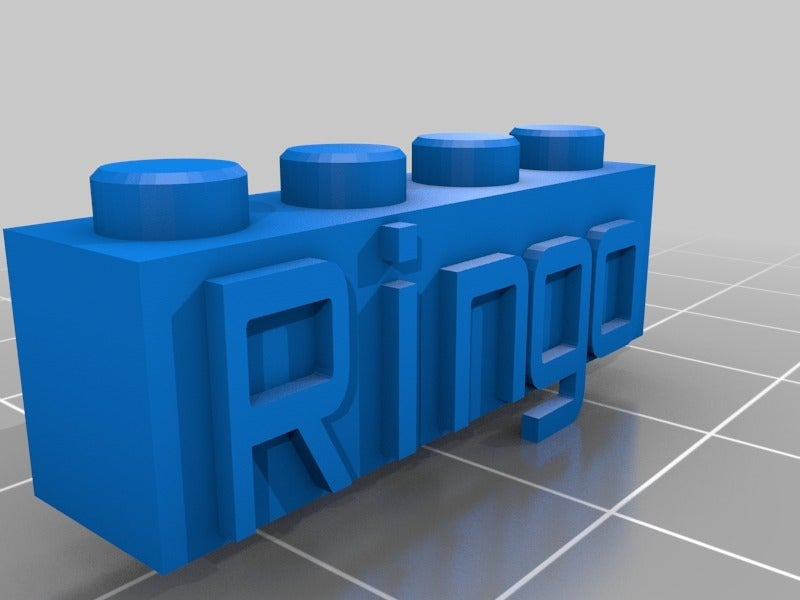 Free STL file Beatles names legos・3D printing design to download・Cults