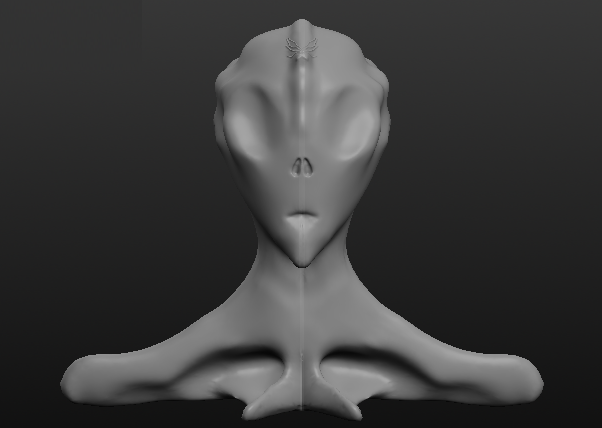 Free STL file Alien Bust・Model to download and 3D print・Cults