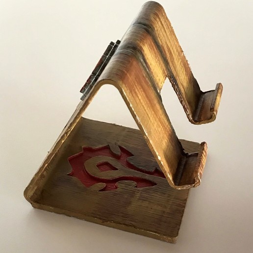 Download STL file World of Warcraft mobile holder (horde) • 3D print ...